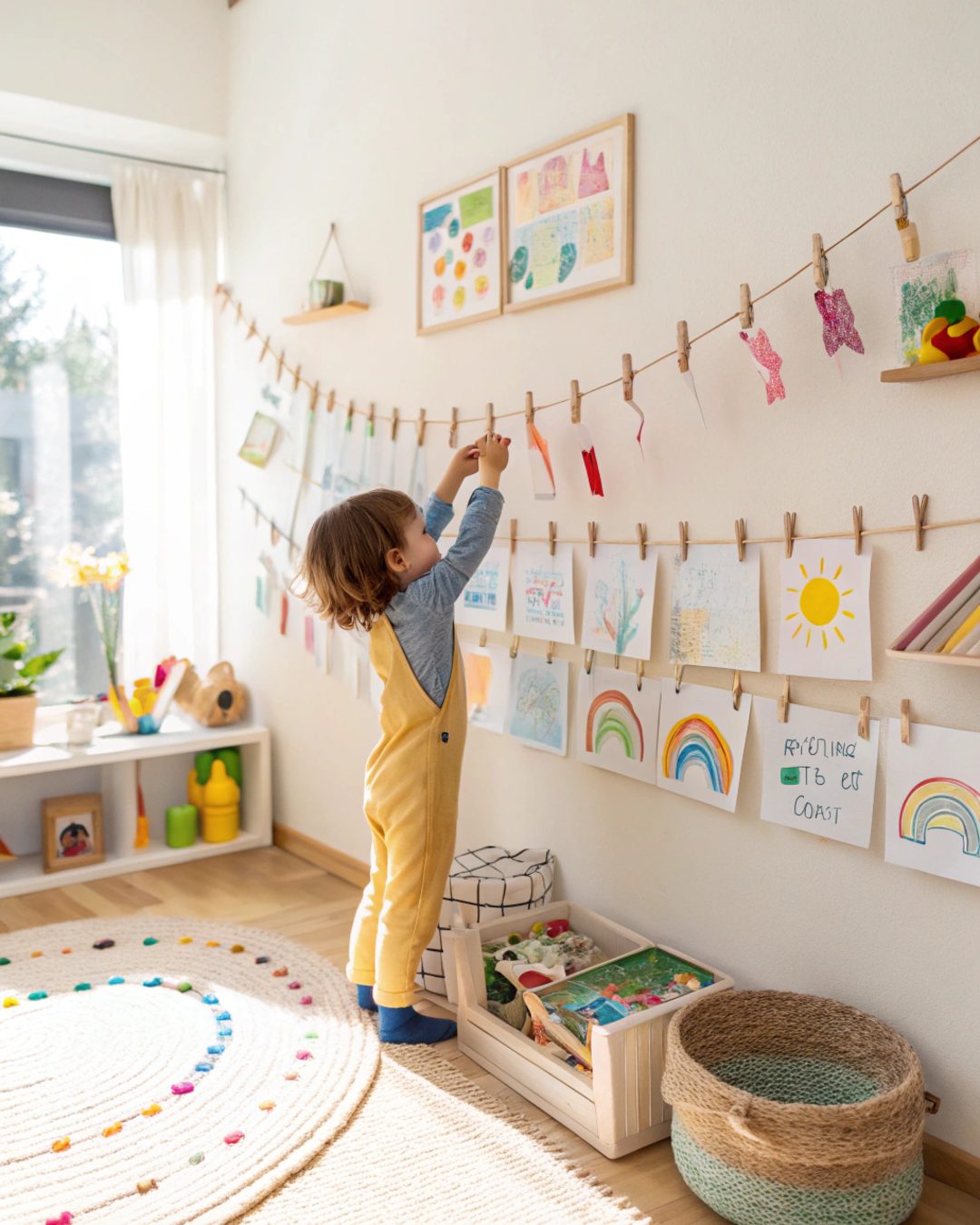 10 Clever Ways to Display Your Kids’ Artwork at Home - Parenting and Family